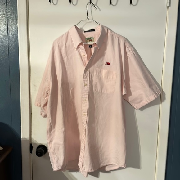 Perlis | Shirts | Mens Perlis Light Pink Button Down Collar Short ...